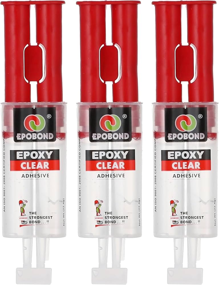 لاصق شفاف حقن سريع من EPOBOND | المزاحي لتجارة العدد