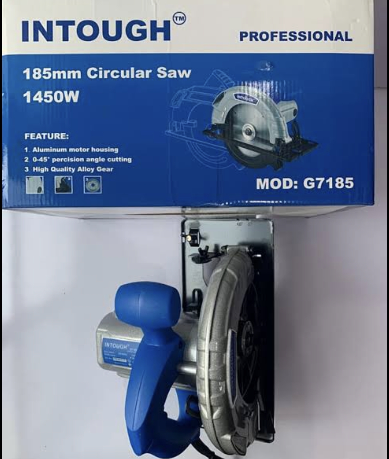 صينية 9.25" 230 مم 2400 وات جسم معدن من INTOUGH | المزاحي لتجارة العدد