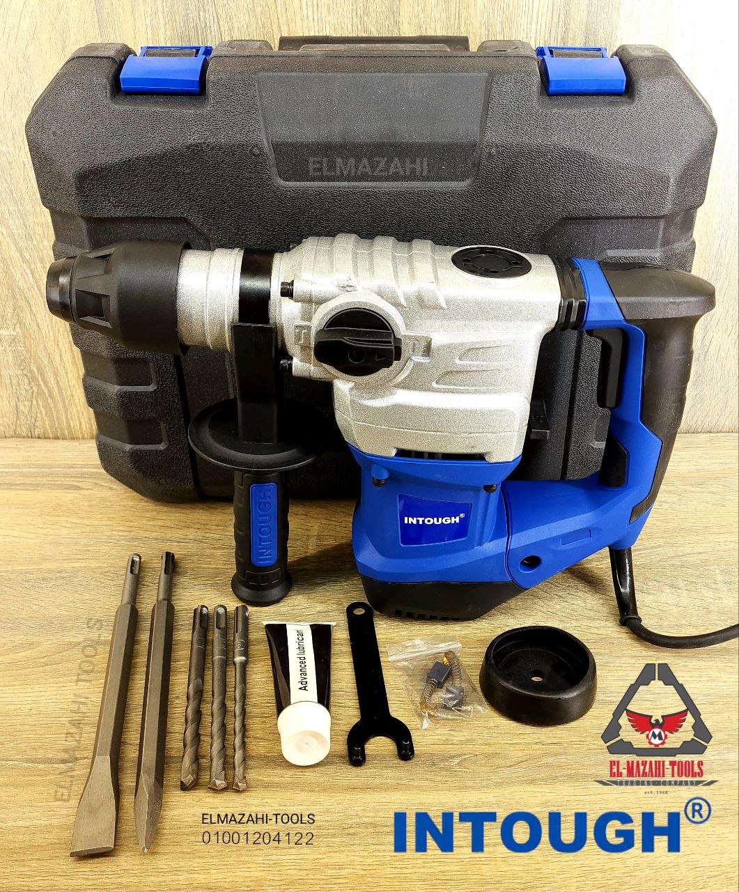 هلتي 36 مم 1500 وات كباية معدن 3 حركة من INTOUGH | المزاحي لتجارة العدد