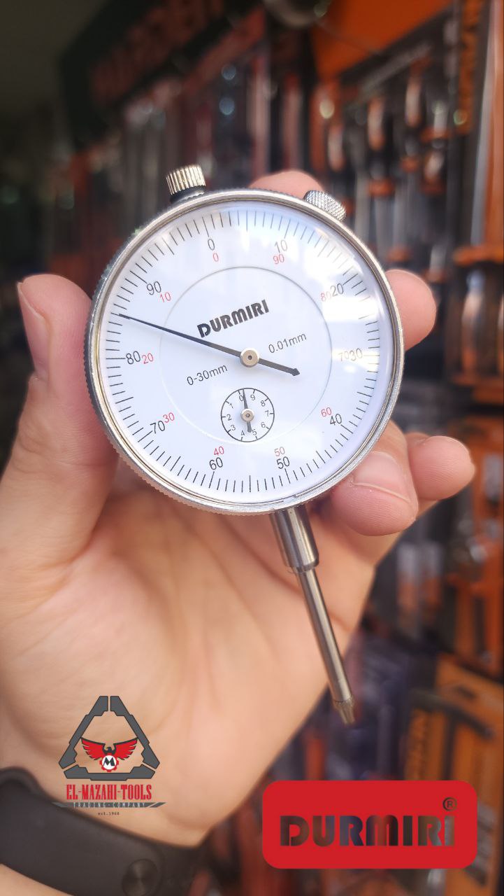 ساعة شنكار 0 - 30 مم سبندل طويل من DURMIRI | المزاحي لتجارة العدد